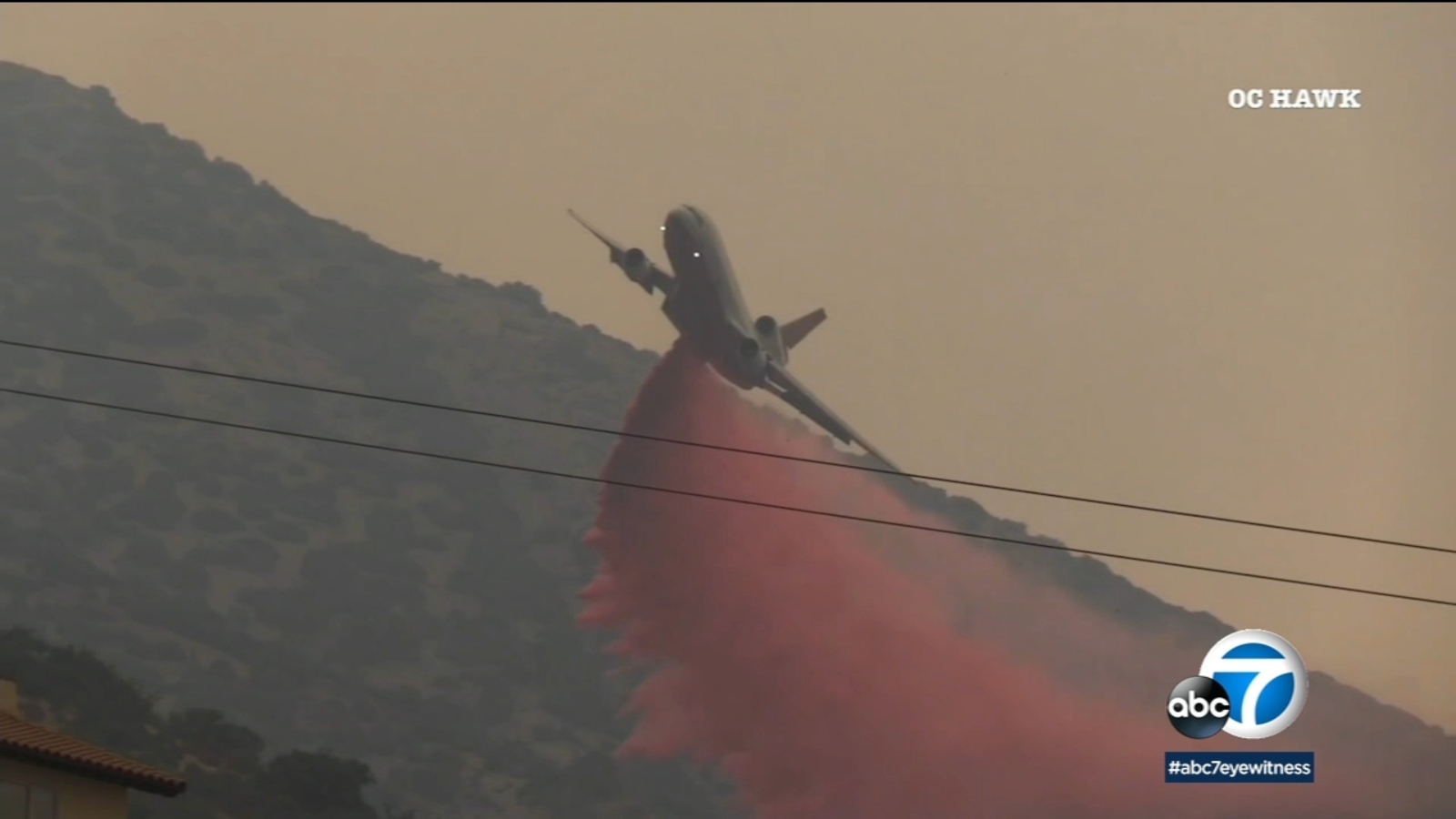 Bobcat Fire in Angeles National Forest possibly caused by tree branches ...