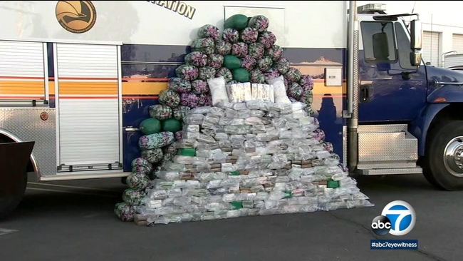 San Diego drug bust finds $2.5M in meth hidden in watermelon shipment ...