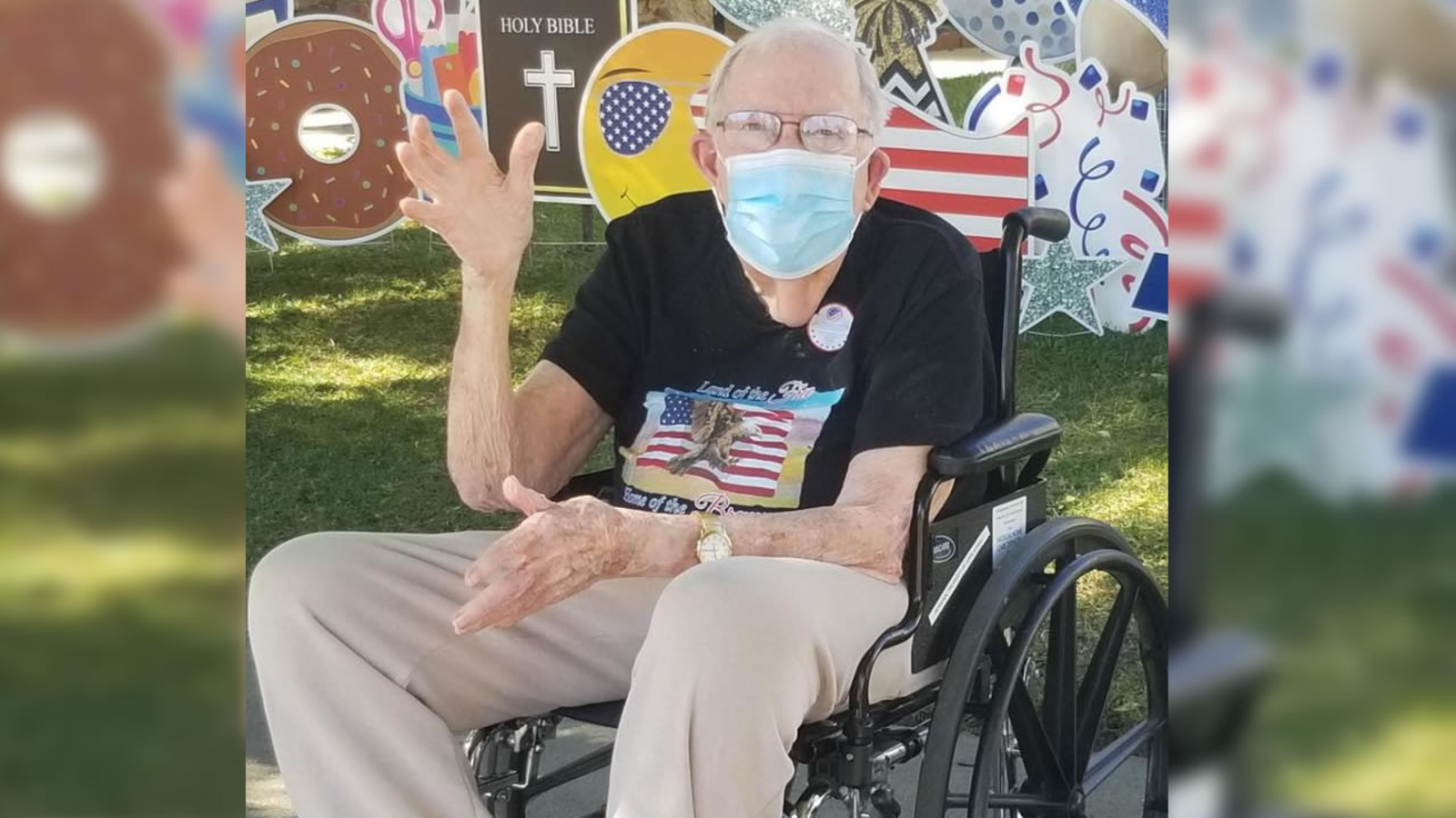 Bay Area WWII veteran honored, surprised with drive-by celebration for ...