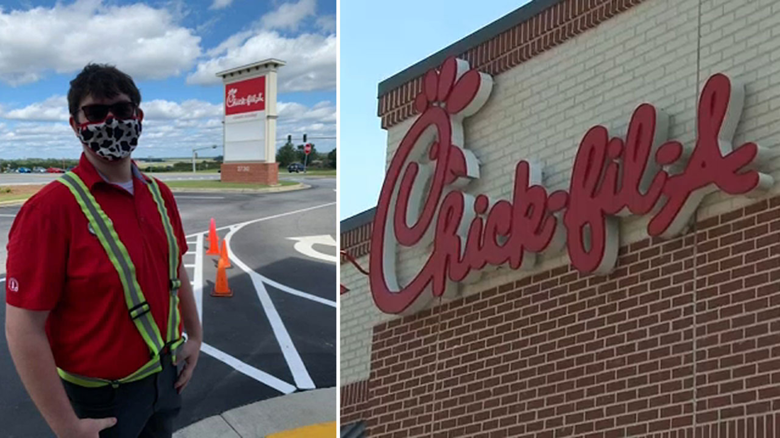 Georgia Chick-fil-A worker Zack Kokenzie rescues child choking in drive ...