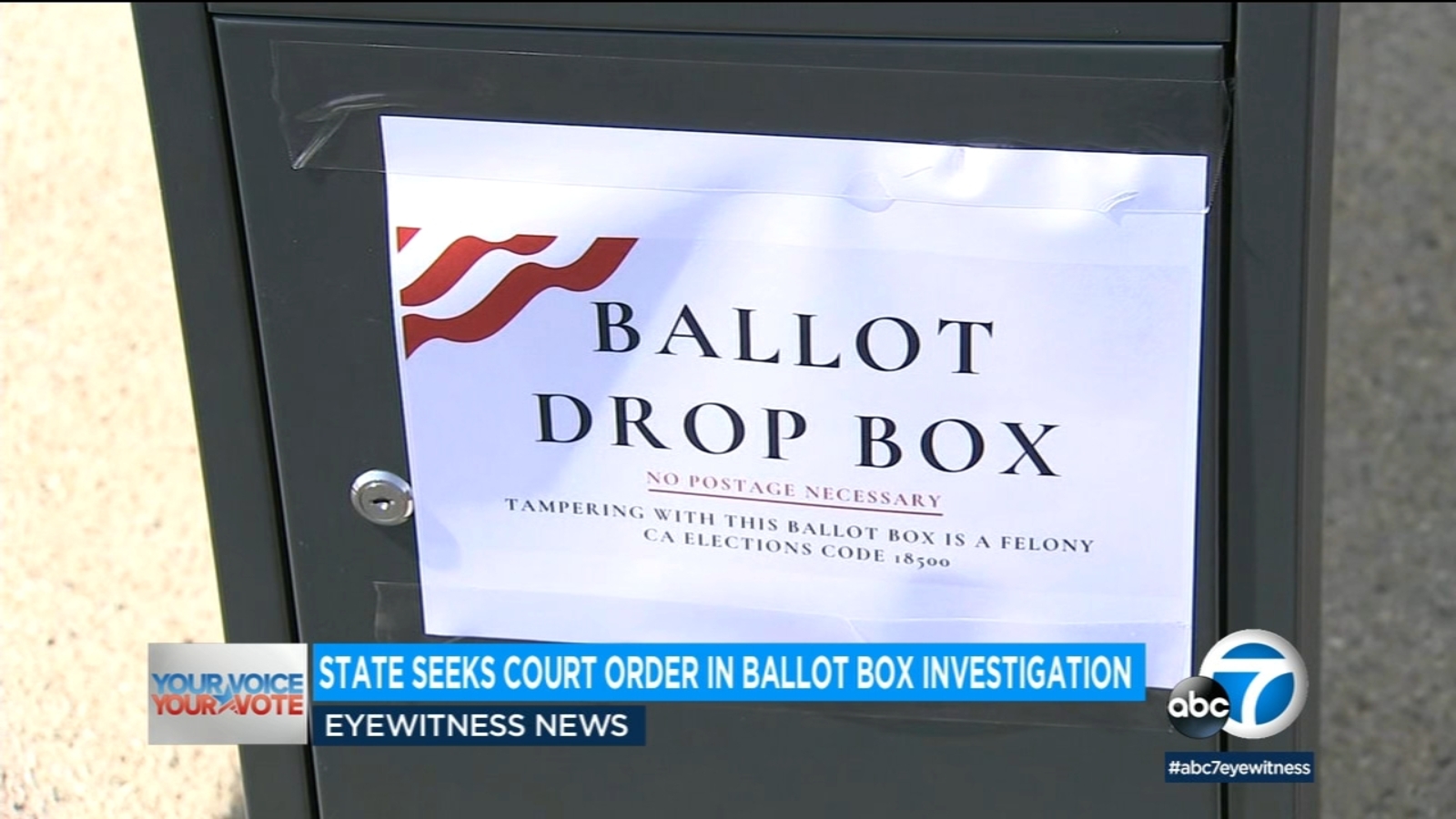 California attorney general seeks court order in investigation of state ...