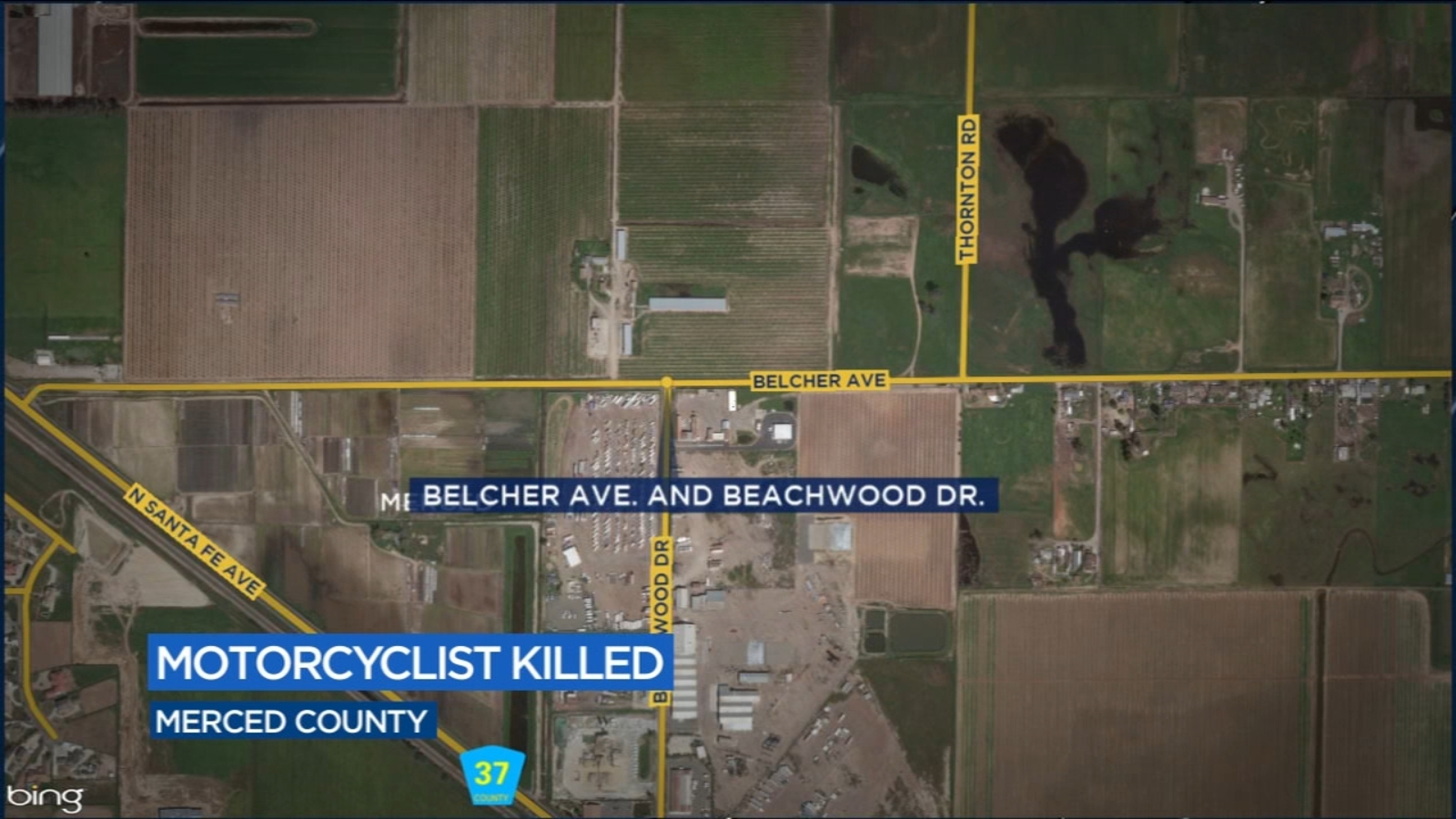 Motorcyclist killed in Merced hit-and-run - ABC30 Fresno