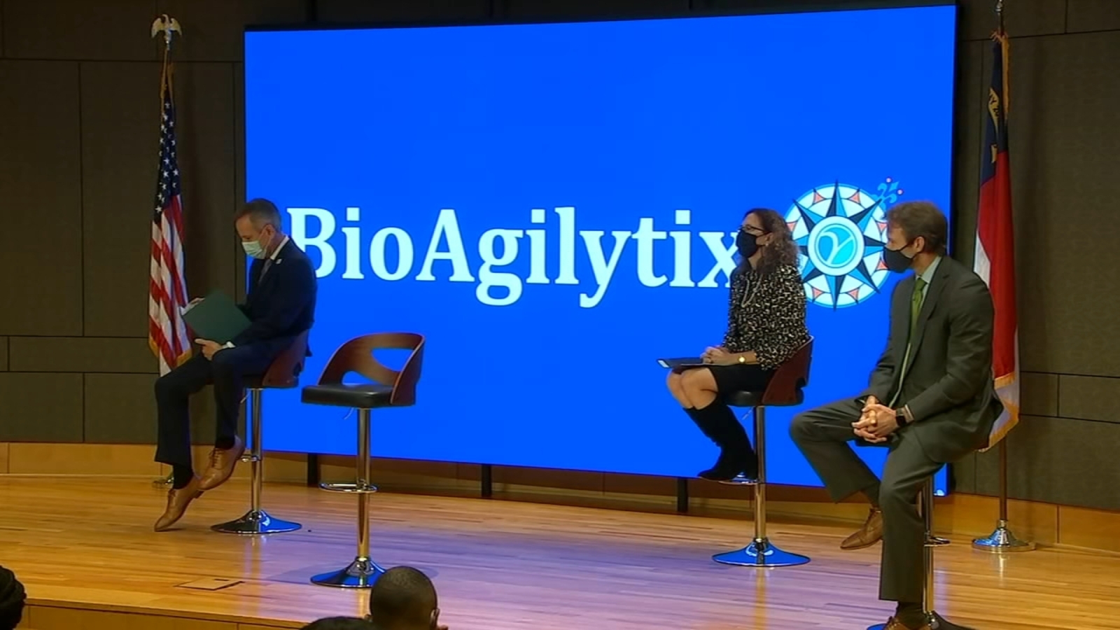 Economic development announcement at North Carolina Biotechnology ...