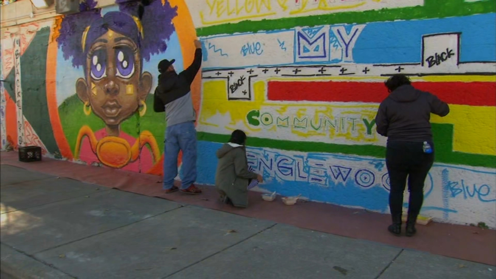 Englewood 'Gateway' mural aims to beautify 63rd and Halsted commercial ...