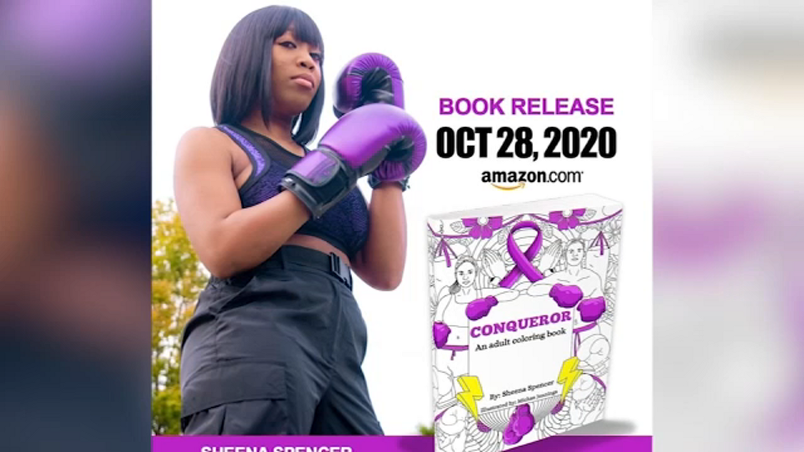 Sheena Spencer: Raleigh mom's coloring book helps cancer patients ...