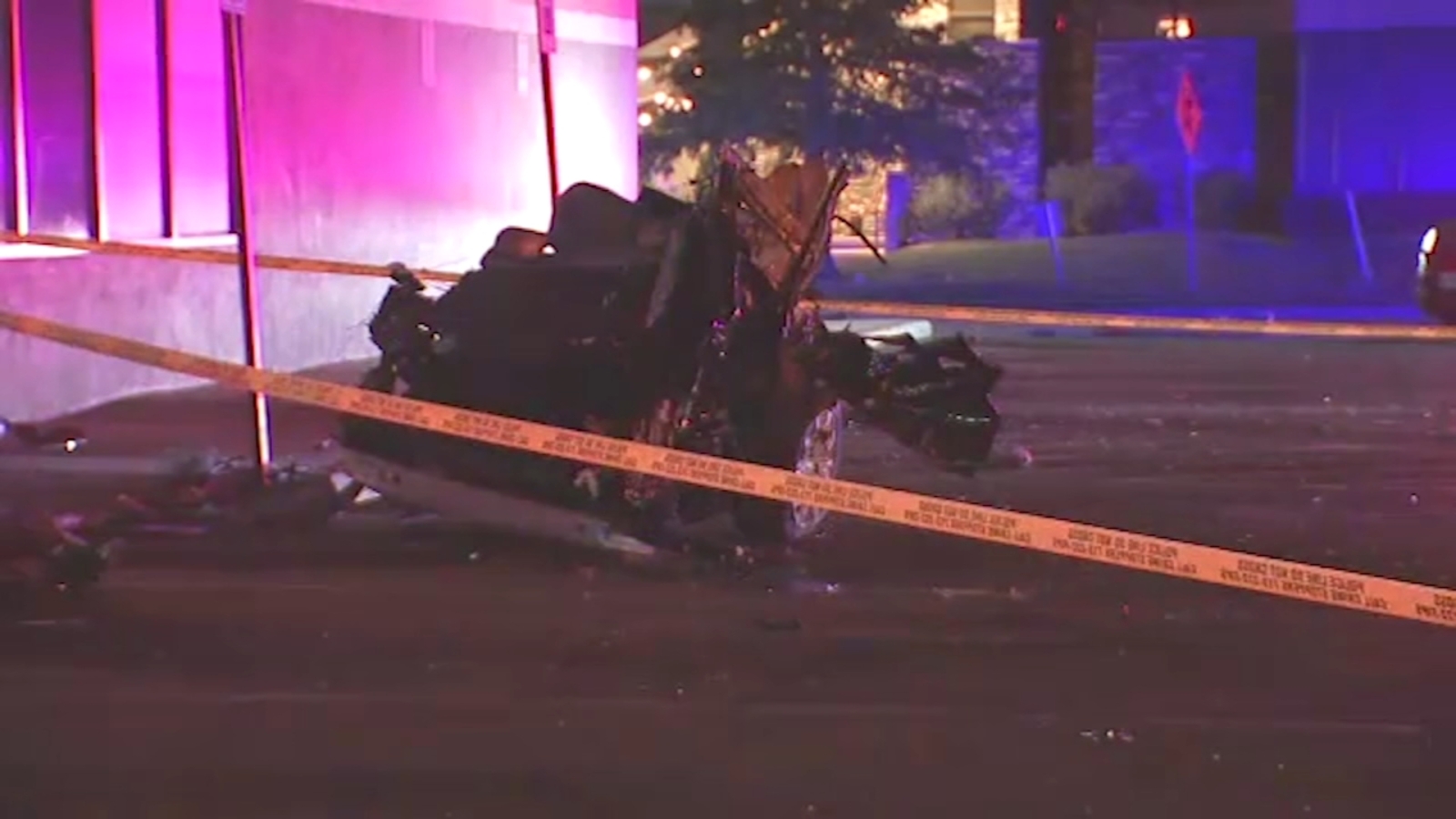 Innocent driver's car ripped in half after suspect runs red light on ...