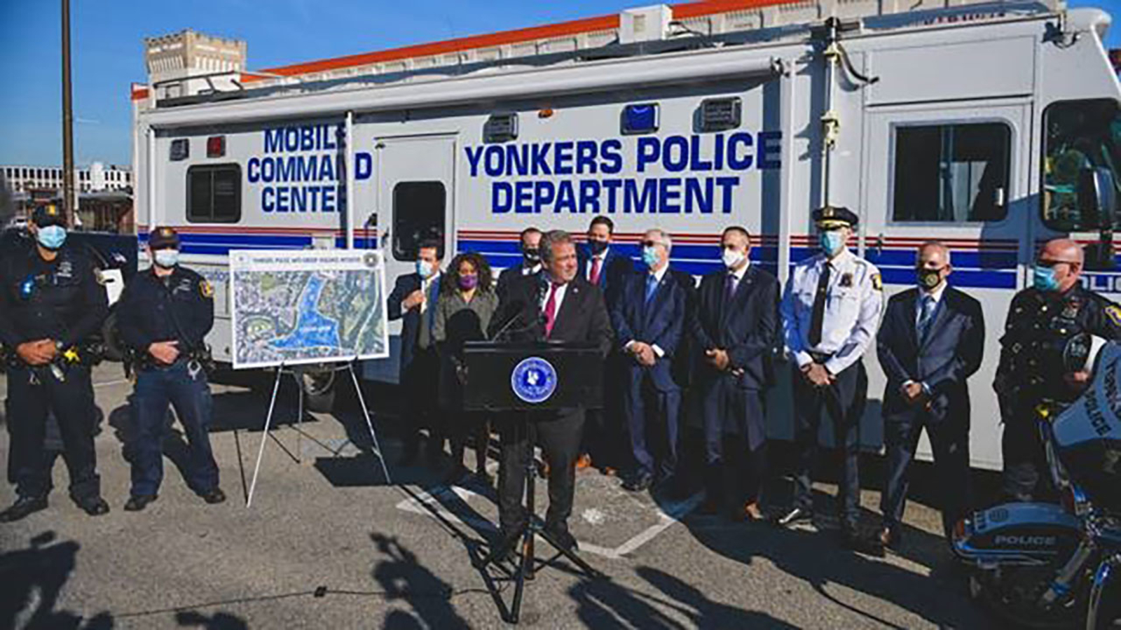 Yonkers unveils anti-gang initiative amid spike in gun violence ...