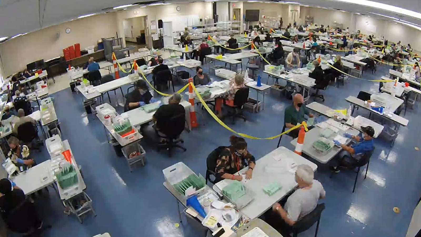Watch live ballot count in Philadelphia for 2020 presidential election ...