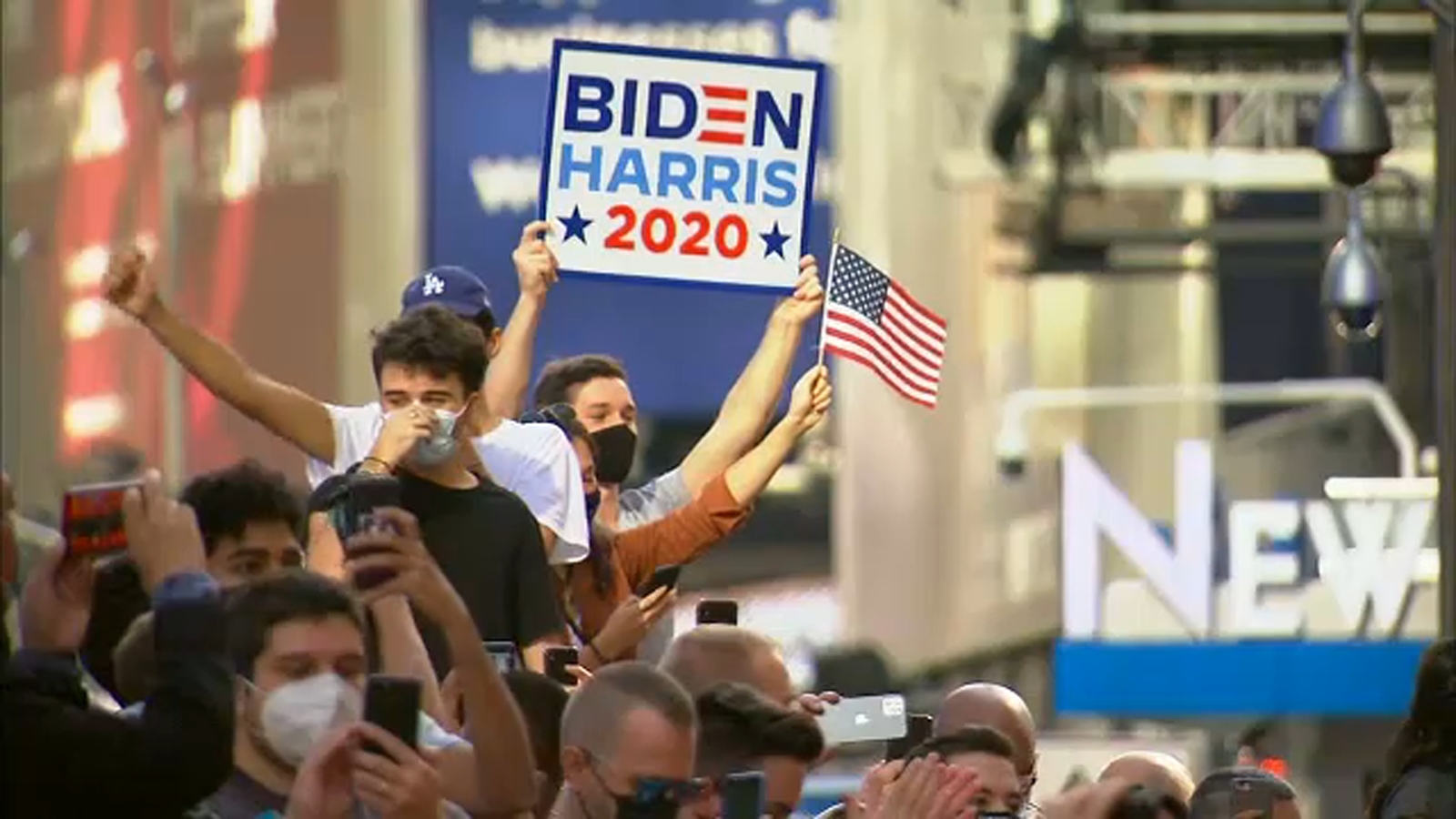Rallies planned as NYC reacts to historic Joe Biden, Kamala Harris win ...