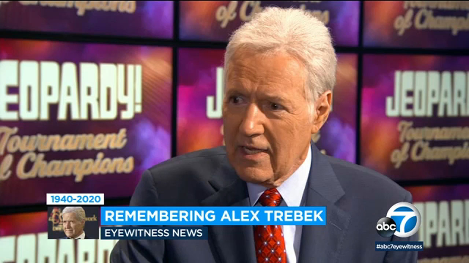 Trebek offered support to other cancer patients, expressed peace with ...