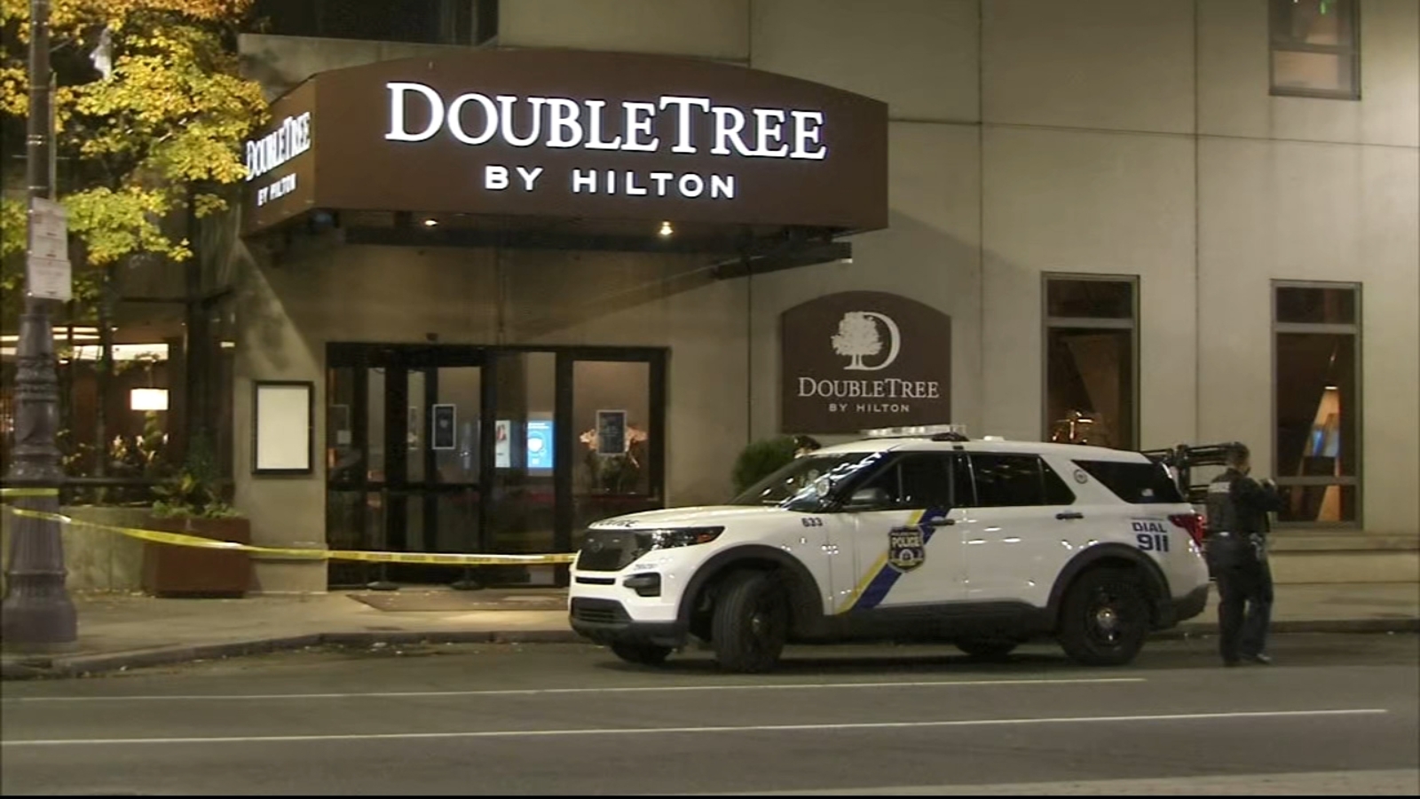 Philadelphia police investigate stabbing outside DoubleTree Hotel on ...