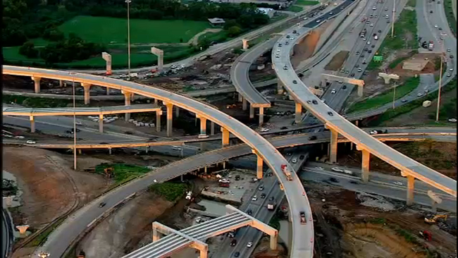 Massive flyover ramp nears completion at US-59/I-610 interchange ...