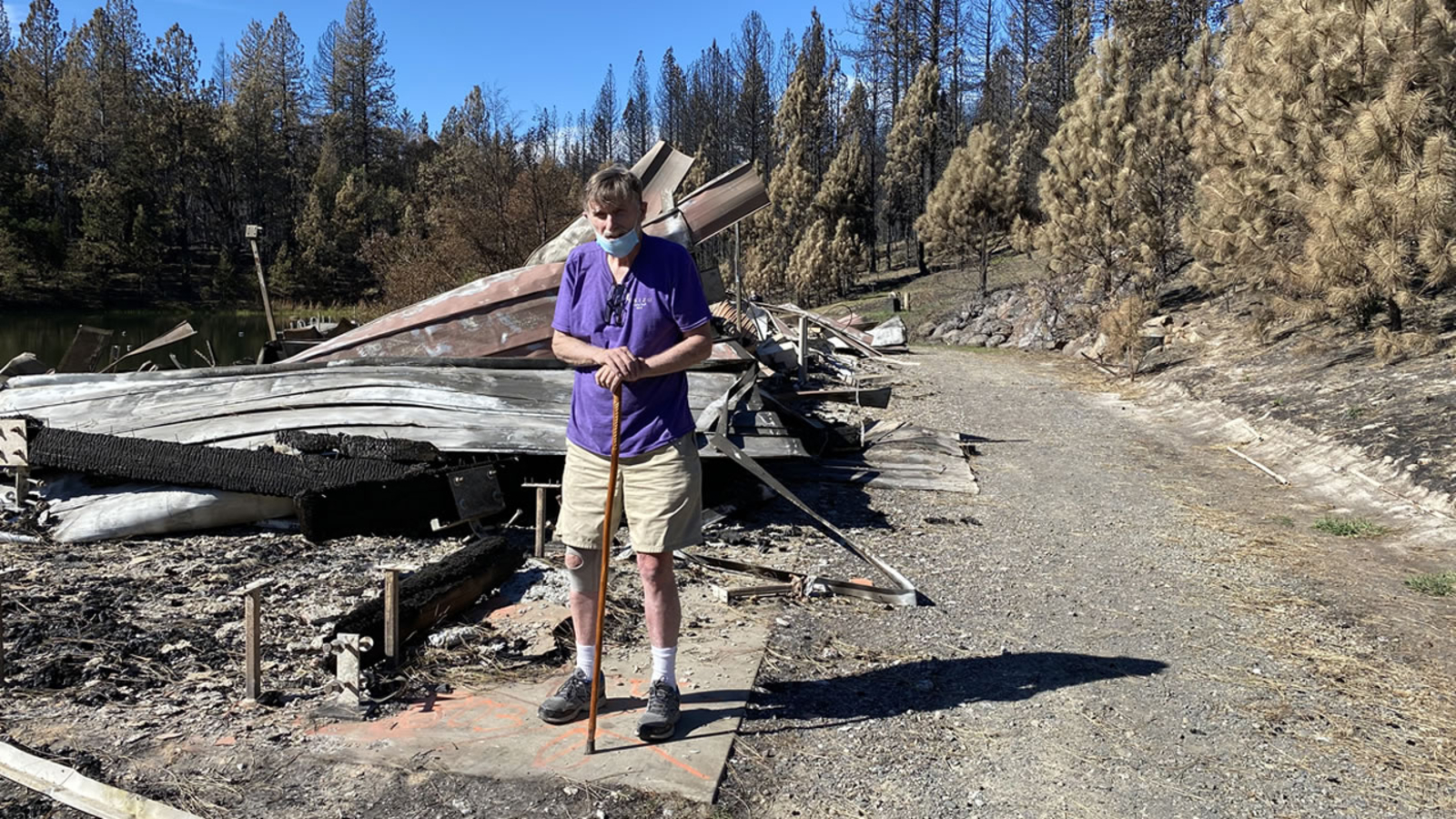 EXCLUSIVE: Tour heartbreaking wildfire damage at Camp Okizu for ...