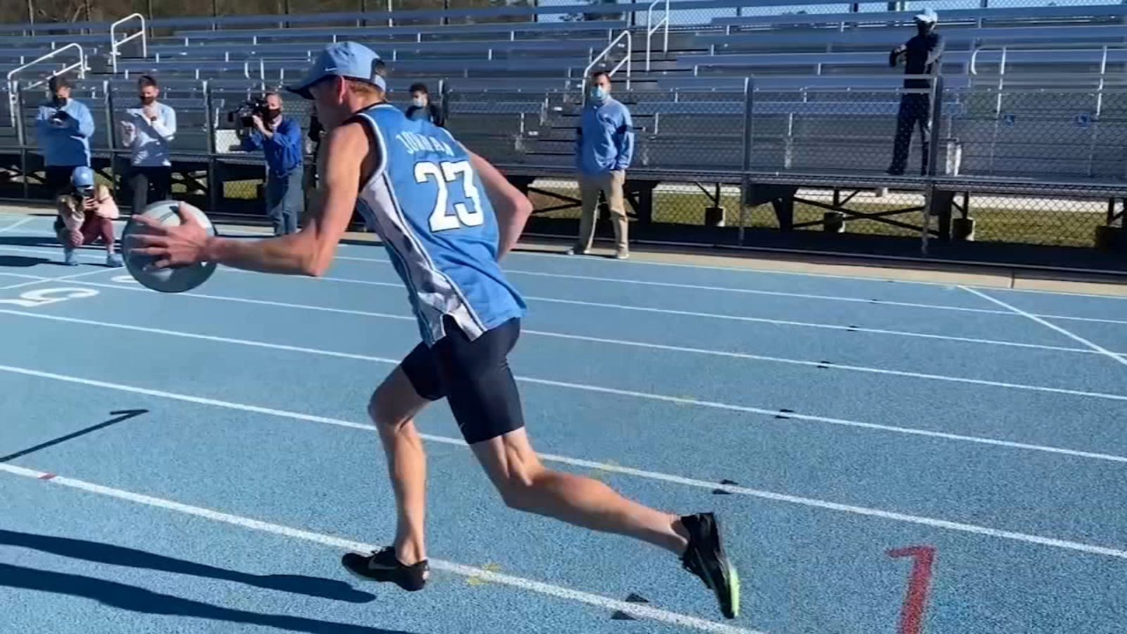UNC track and field coach Dylan Sorensen breaks world record for ...