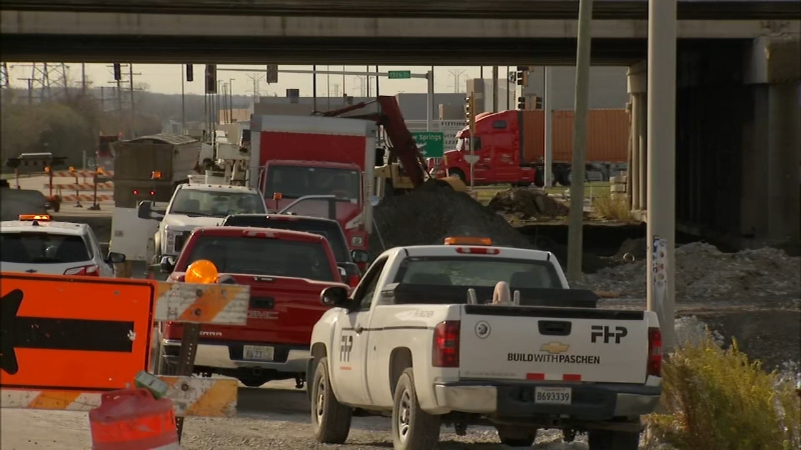 Chicago traffic report: Mile Long Bridge construction reaches milestone ...