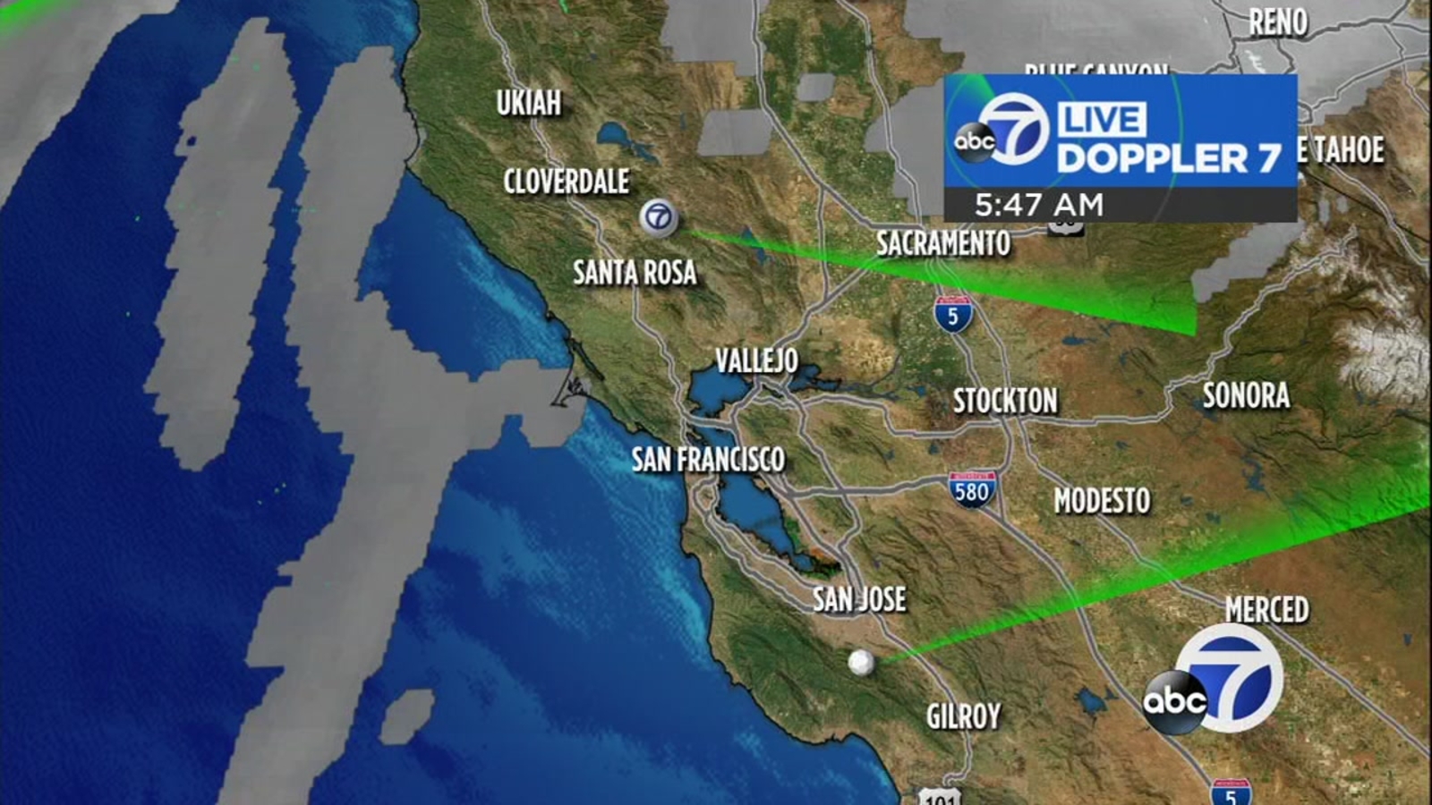 Weather Map San Francisco Bay Area - Map
