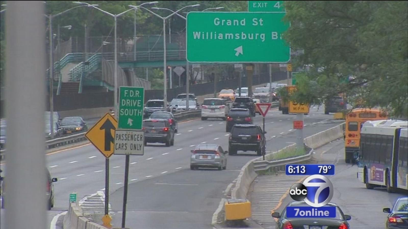 FDR Drive resurfacing project to resume next week - ABC7 New York