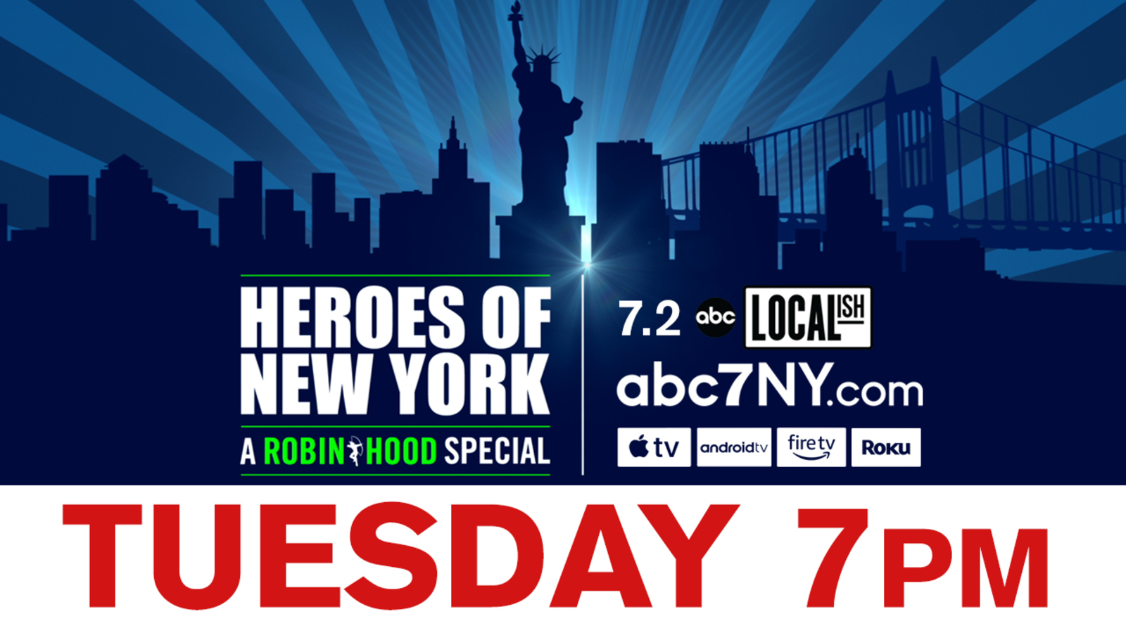 Robin Hood's 'Heroes of New York' special celebrates resiliency and ...