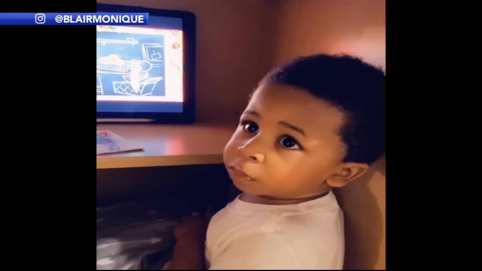 Toddler's secret 'man cave' - equipped with snacks and entertainment ...