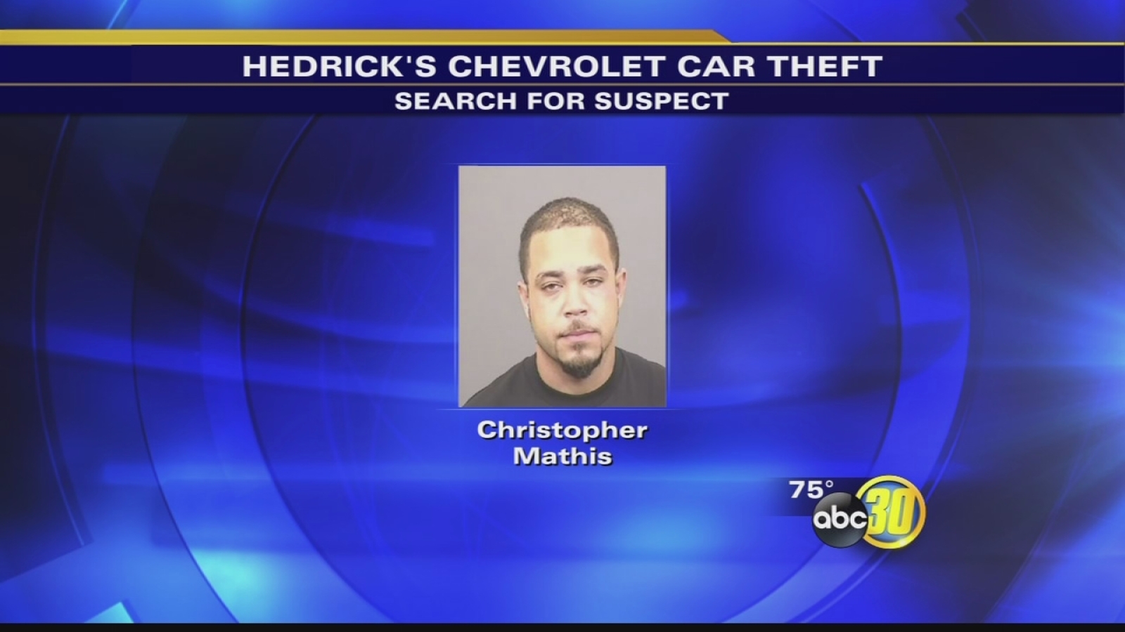 Police Arrest Man Accused Of Stealing Car From Hedricks Chevrolet