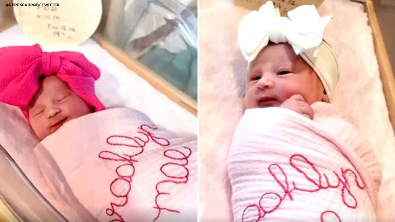 'Girl dad' Derek Carr introduces daughter Brooklyn Mae to the world ...