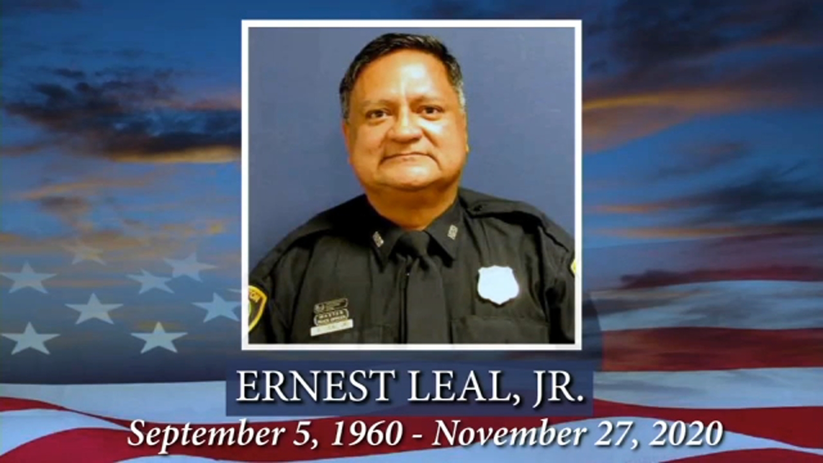 Houston Police Department senior officer Ernest Leal Jr. remembered in ...