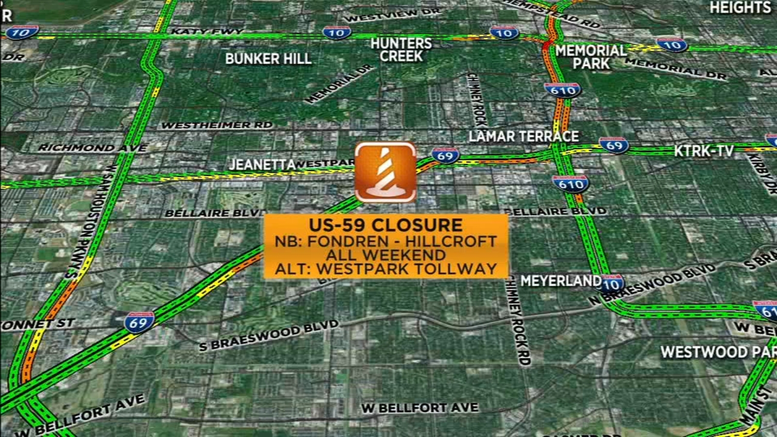 Houston traffic: Weekend closures include a total shutdown of the ...