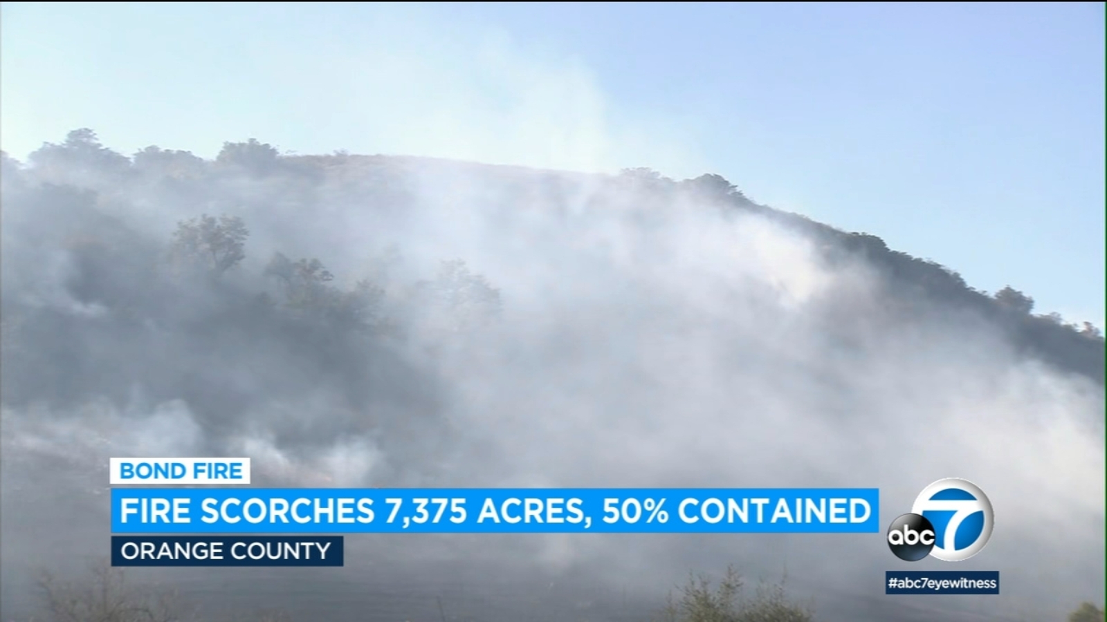 Bond Fire: Evacuation orders lifted for Orange County blaze - but red ...