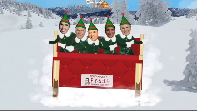 'Elf Yourself' app uses AI to turn Action News morning team into ...