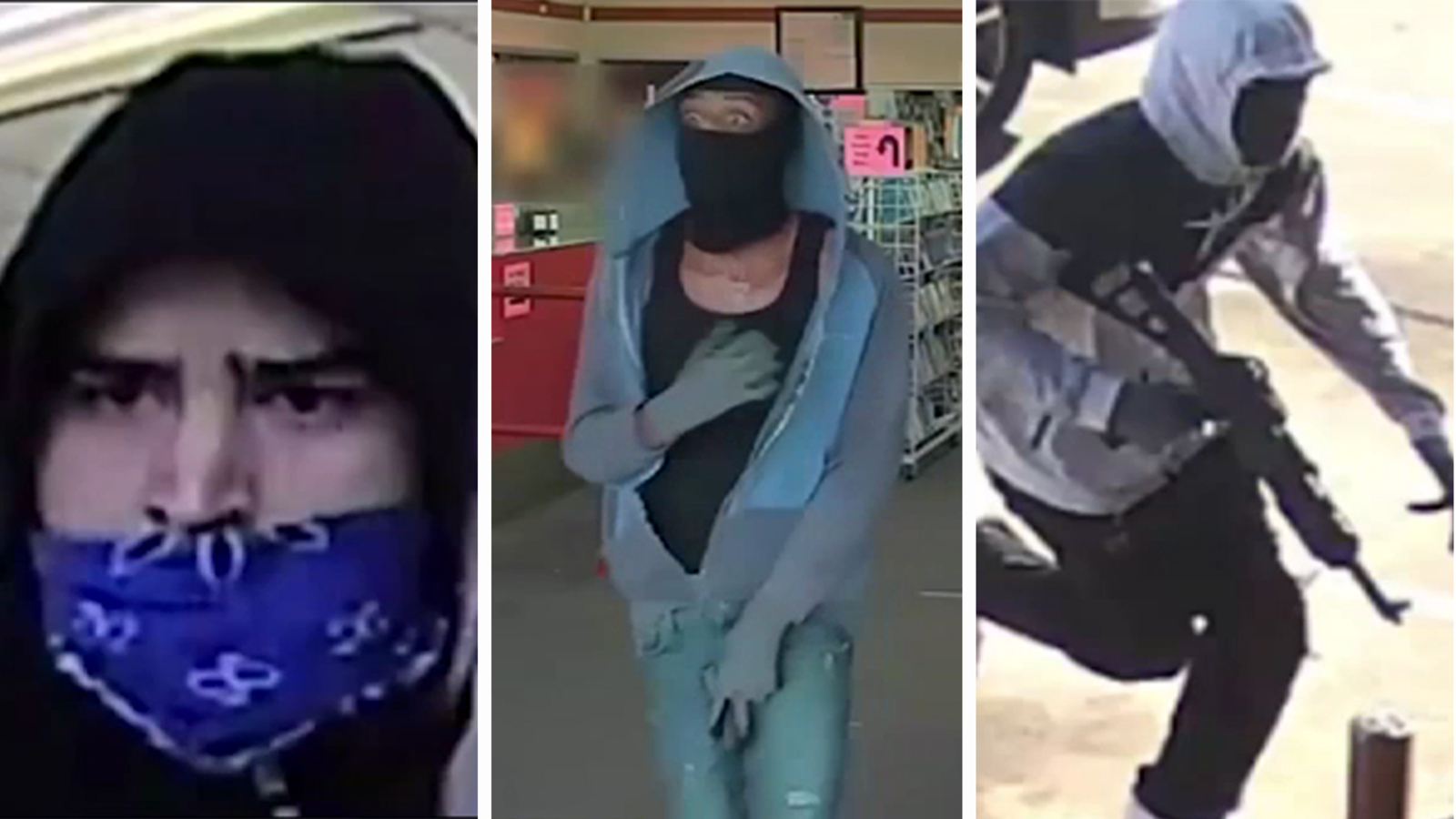 Serial robbery crew stopped in their tracks by security guard at N ...