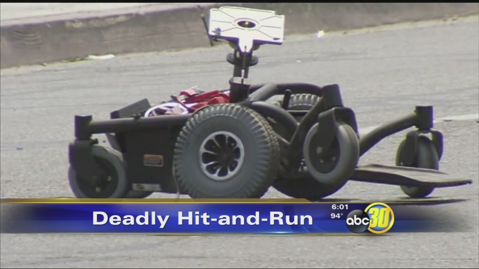 Man In Motorized Wheelchair Killed In Central Fresno Hit And Run Crash