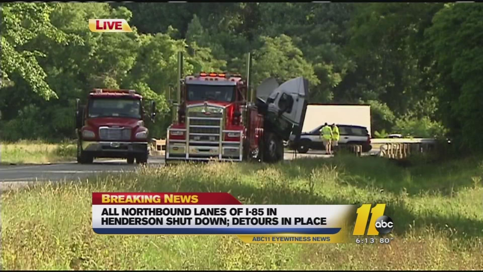 I-85 North closed north of Durham - ABC11 Raleigh-Durham I-85 North closed north of Durham - ABC11 Raleigh-Durham