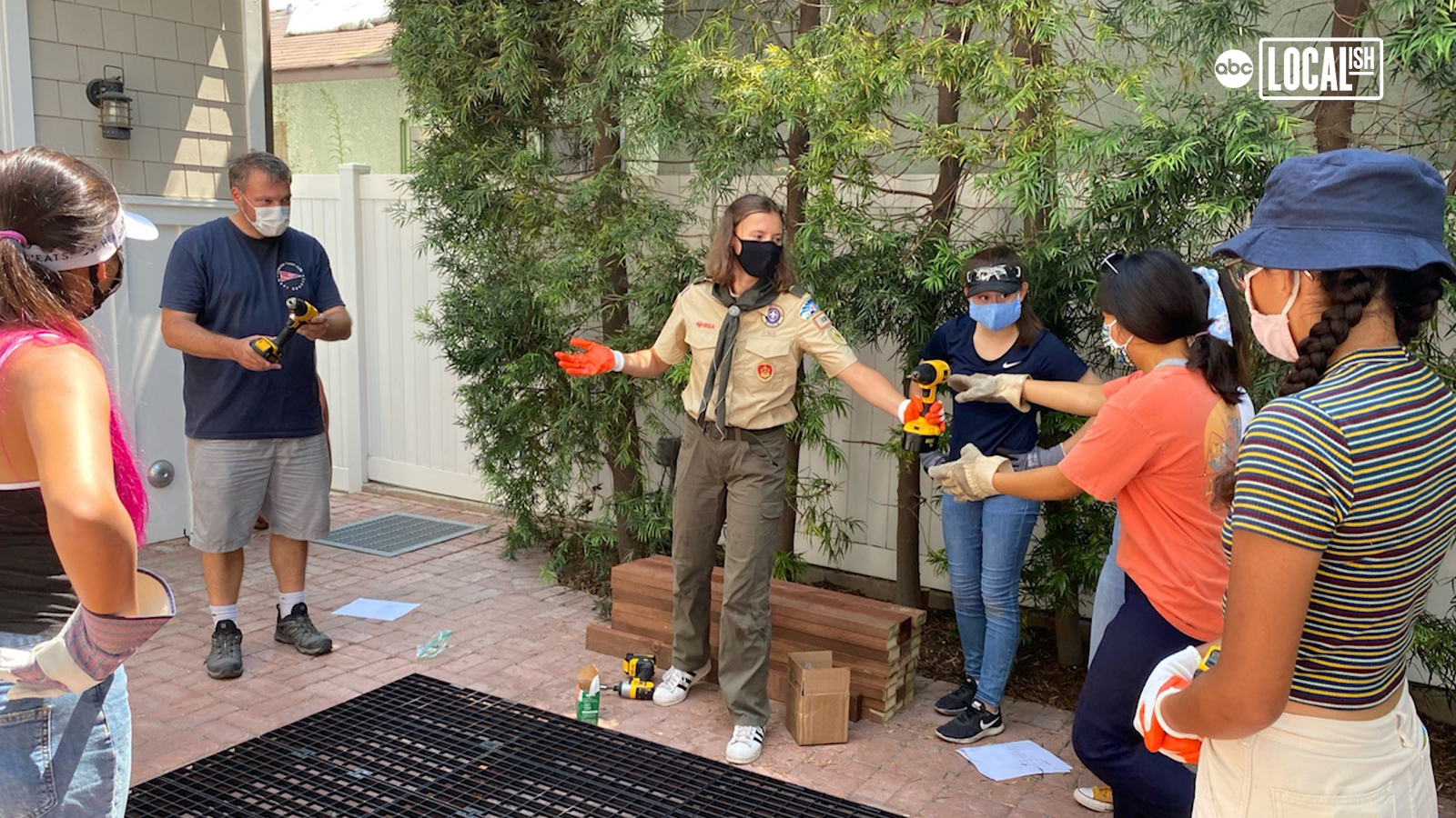 Teen makes history as one of the first female Eagle Scouts in the ...