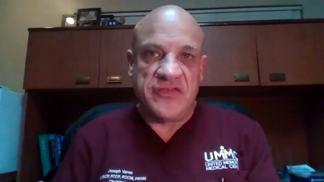 Houston's Dr. Joseph Varon at UMMC fighting to get COVID-19 vaccine for ...