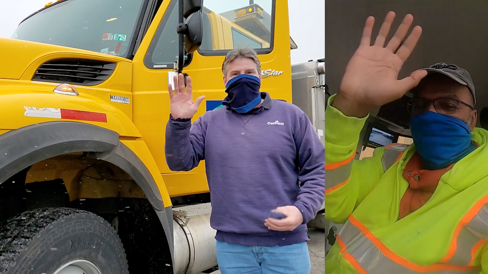 'It's going to be a long night' Snow-plow operators keep local streets ...