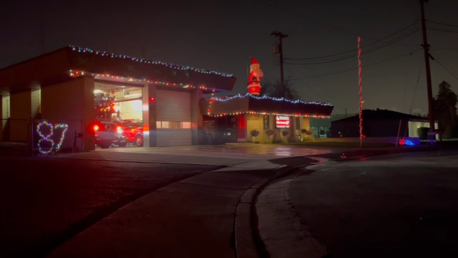CAL FIRE crews in Fresno County showing holiday spirit - ABC30 Fresno