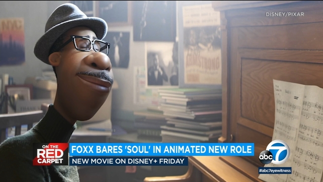 Jamie Foxx opens up about role in 'Soul' as Pixar's first Black lead ...