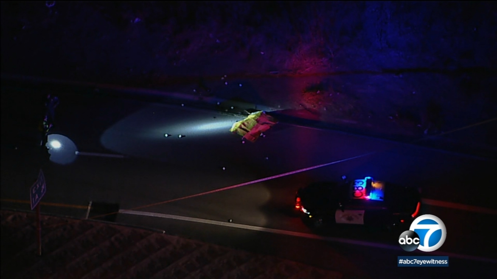 Investigation Underway After Body Found On 101 Freeway Off Ramp In