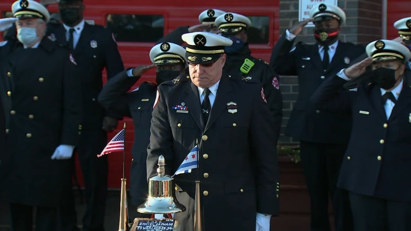 10th anniversary tribute held for deceased Chicago firefighters Edward ...