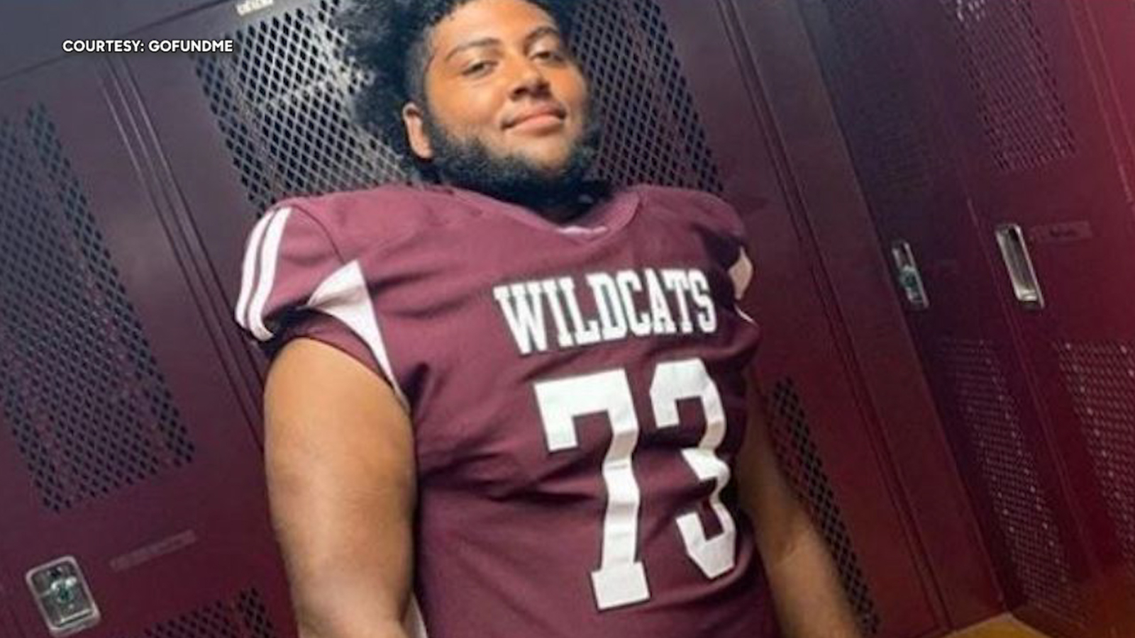 Holden James, Clear Creek High School football player, has leg ...