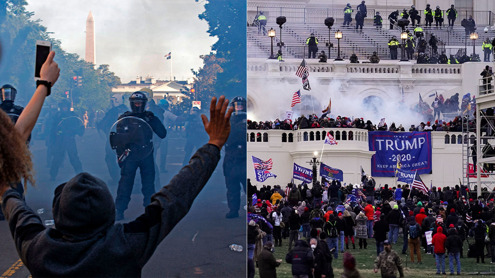 US Capitol riot: Black leaders say racism evident in police response ...