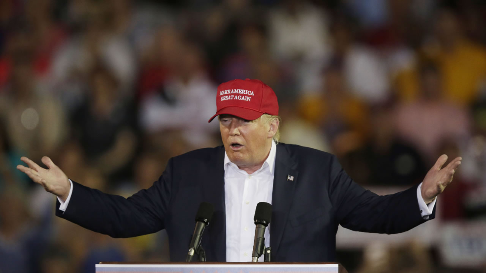 GOP presidential candidate Donald Trump draws largest crowd yet in ...