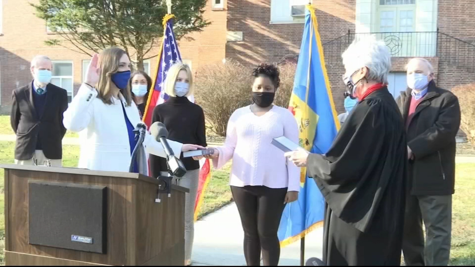 Delaware Politics: Sarah McBride sworn in as first openly transgender ...