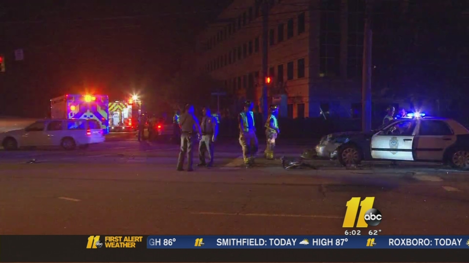 Driver Arrested In Hit And Run With Raleigh Police Cruiser Abc11