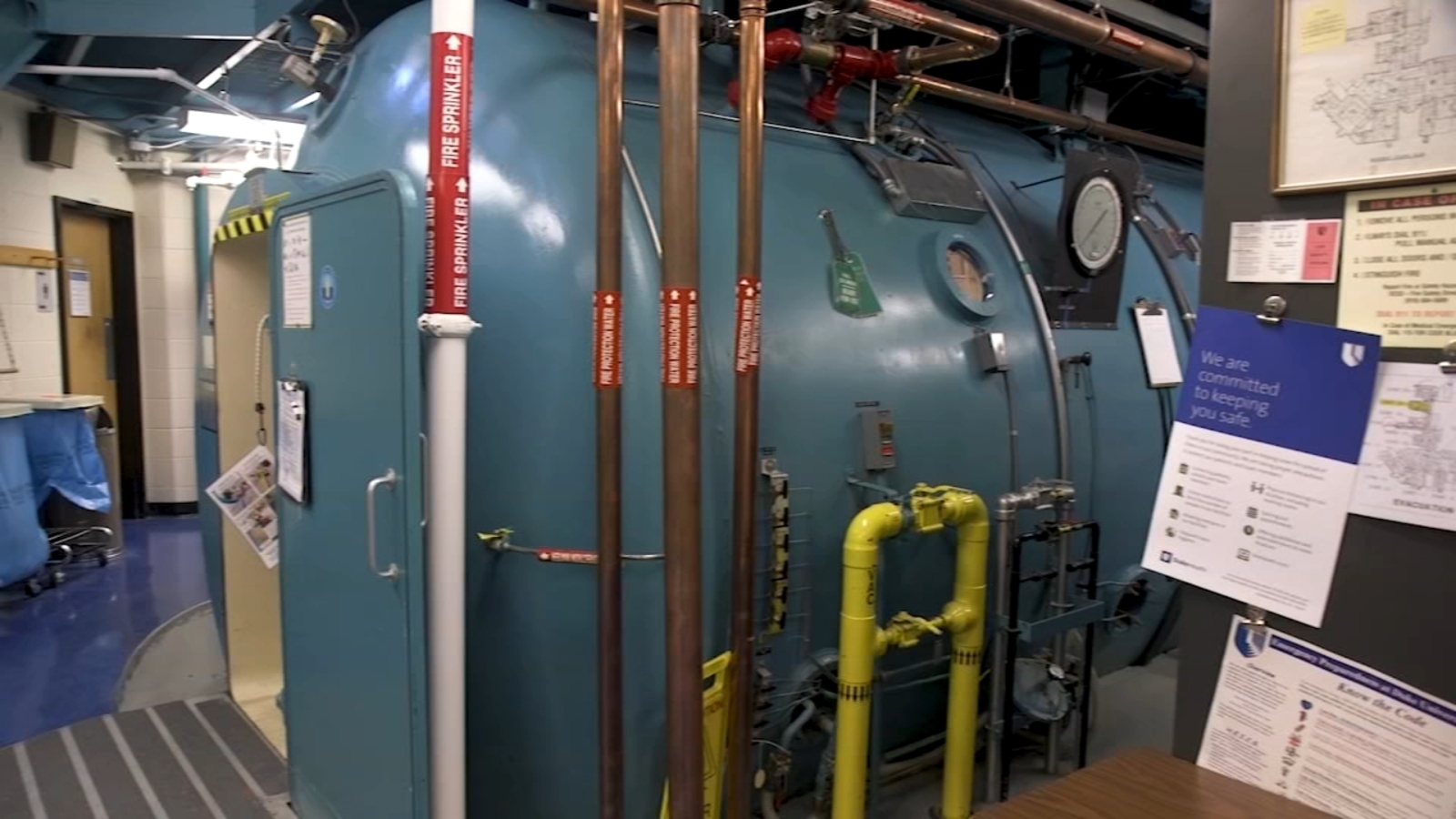 Duke Health hyperbaric chamber life-saving tool against carbon monoxide ...