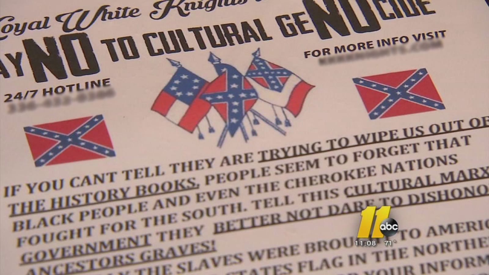 KKK targets Fayetteville police chief? - ABC11 Raleigh-Durham KKK targets Fayetteville police chief? - ABC11 Raleigh-Durham