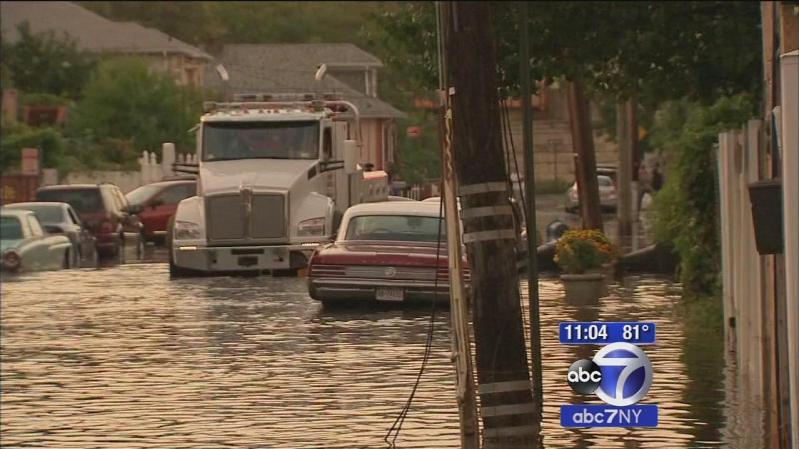 Storm Dumps Rain On Staten Island Triggering Flash Flooding And