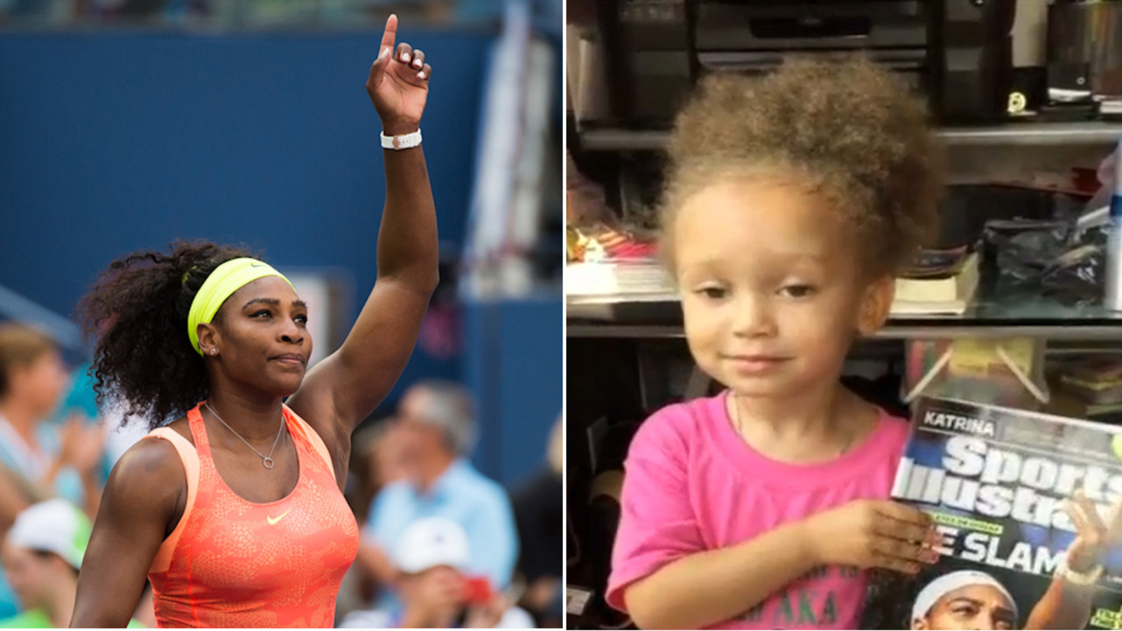 Adorable Serena Williams superfan gets tickets to U.S. Open - ABC7 Los ...