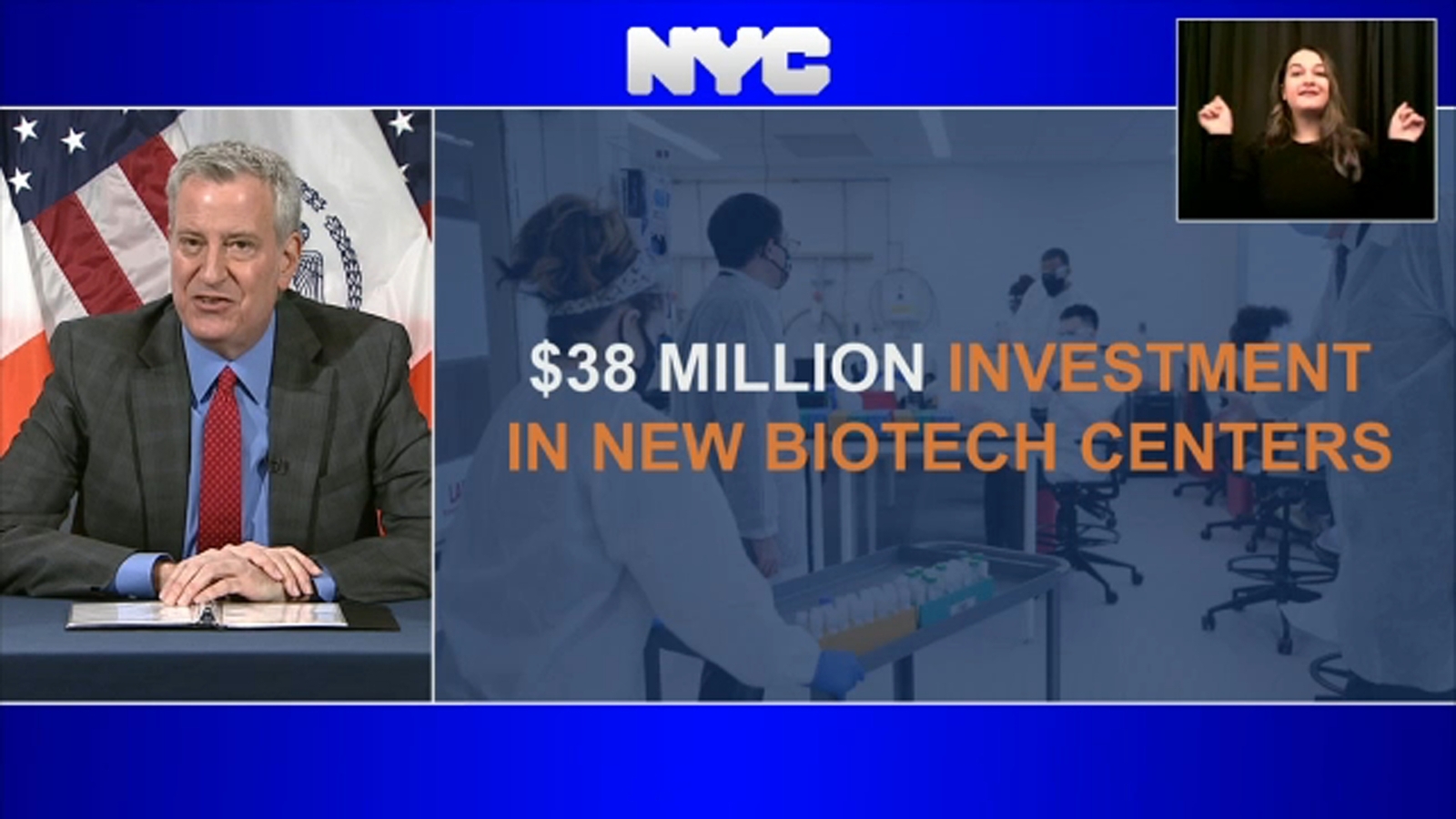 New York City invests $38 million into new biotech centers - ABC7 New York