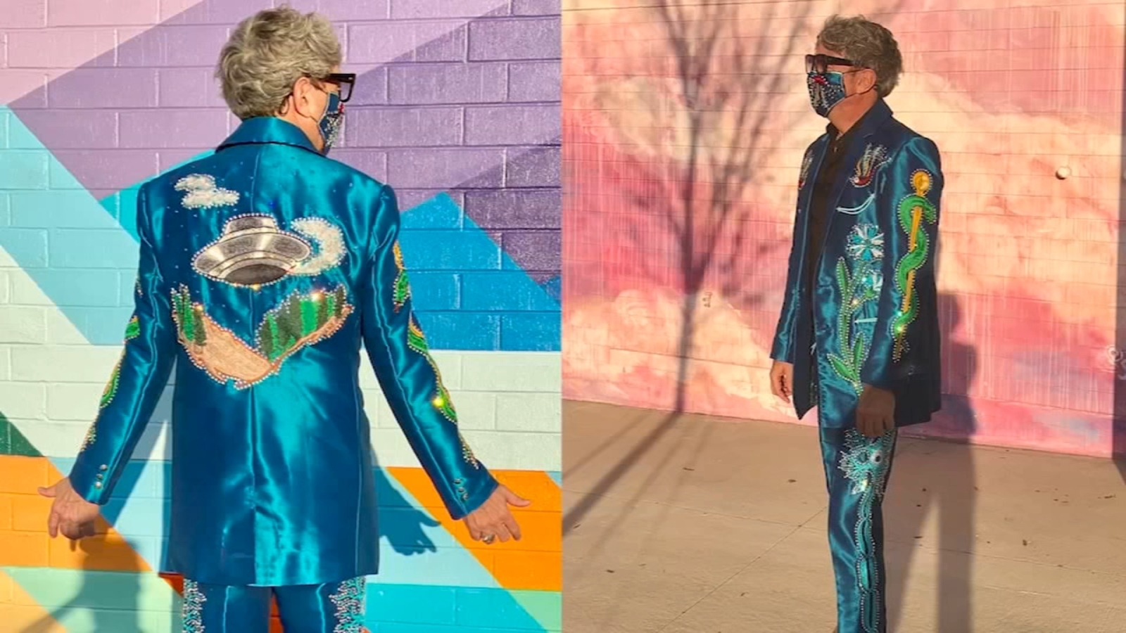 Durham doctor's flashy suits bring smiles to ALS patients - ABC11 ...